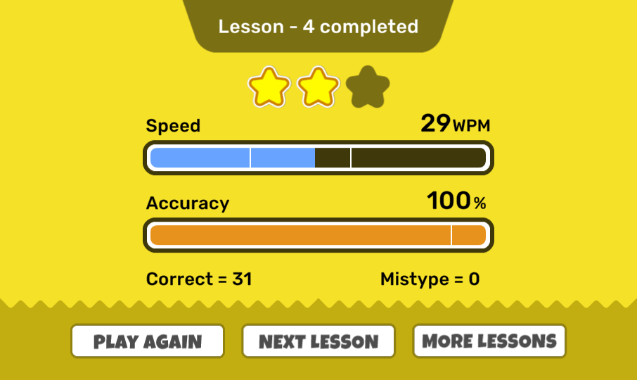 VMBN Keys - Lesson 4 - Typing Practice