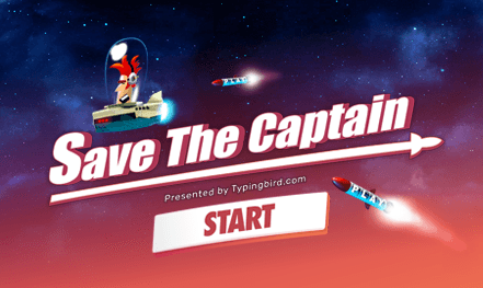 Save The Captain - Typing Game