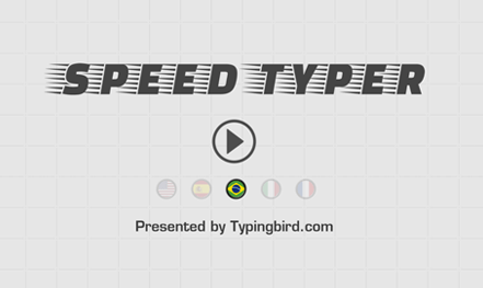Speed Typer - Fast Paced Typing Game