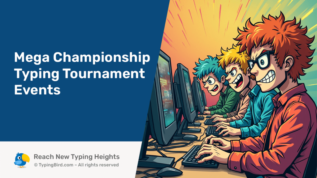Mega Championship Typing Showdown Events