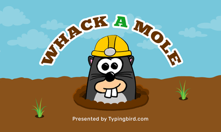 Whack A Mole - Typing Game